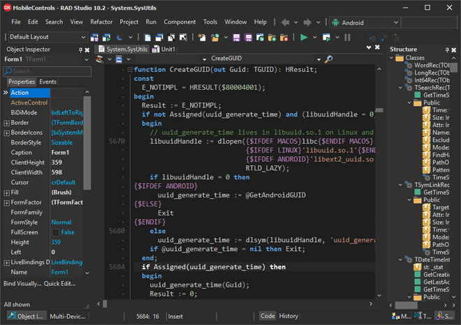 Alternative Dark Editor Themes for Delphi 10.2.2 – grijjy blog